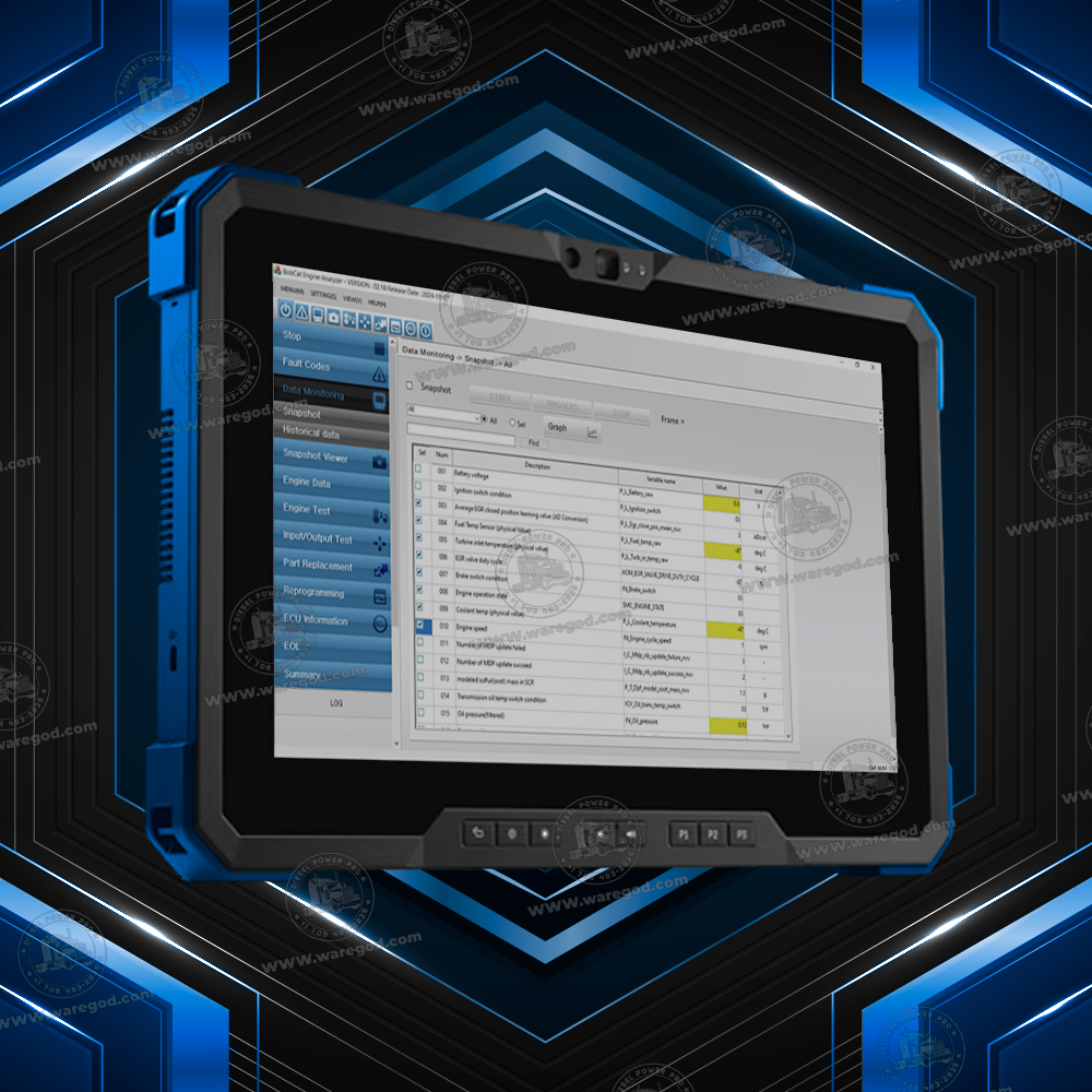 BOBCAT ENGINE ANALYZER ECU 02.18 [11.2024] – DIESEL POWER PRO